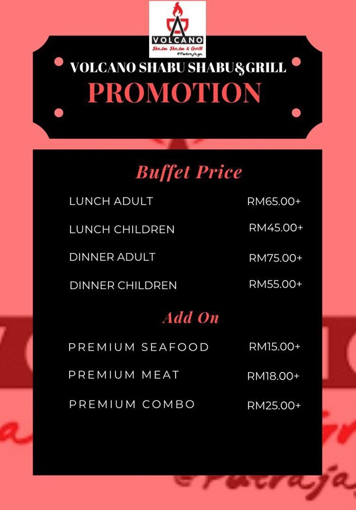 Volcano Shabu Shabu & Grill Putrajaya - Japanese, Menara Shaftbury ...