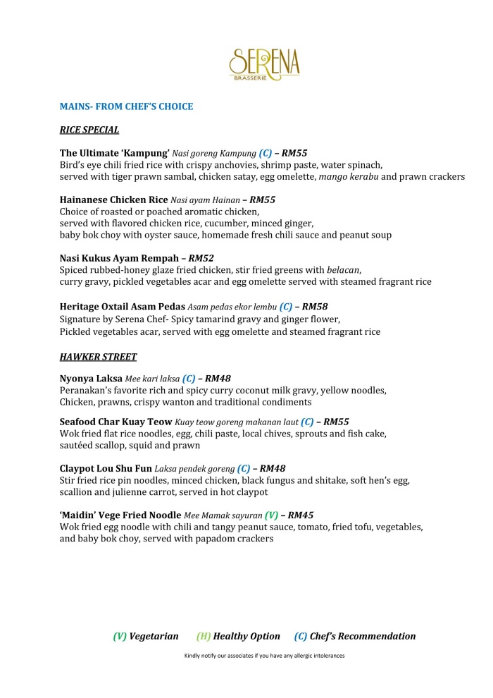 Serena Brasserie @ InterContinental Kuala Lumpur - International ...