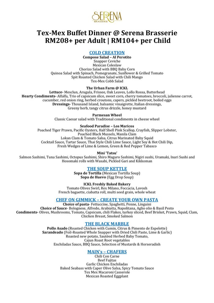 Serena Brasserie @ InterContinental Kuala Lumpur - International ...