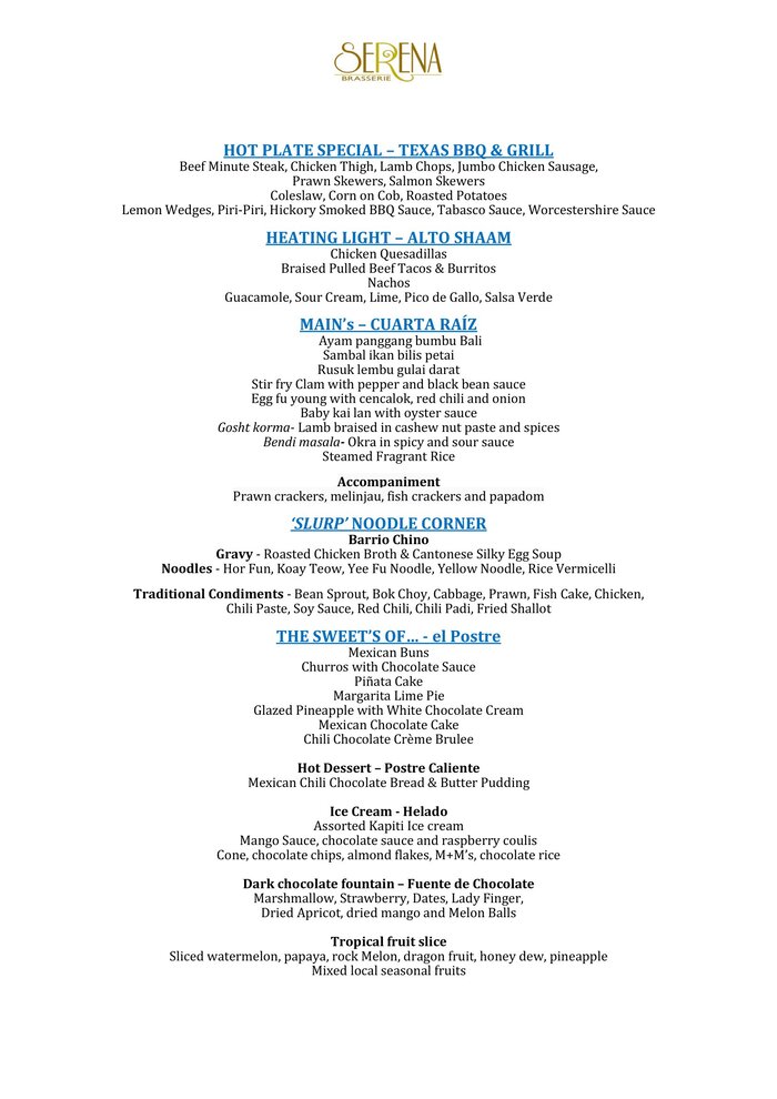 Serena Brasserie @ InterContinental Kuala Lumpur - International ...