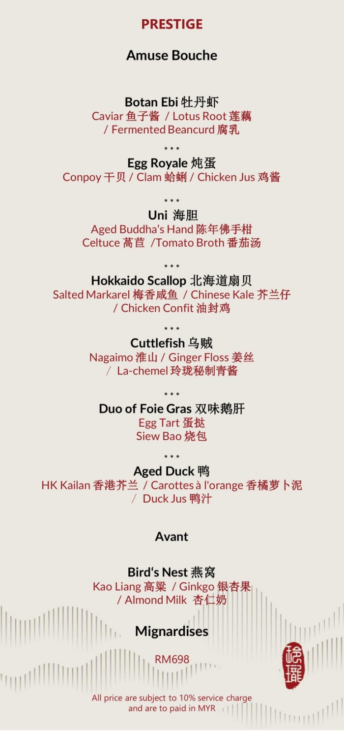 Ling Long - french-chinese, The Five, | TABLEAPP