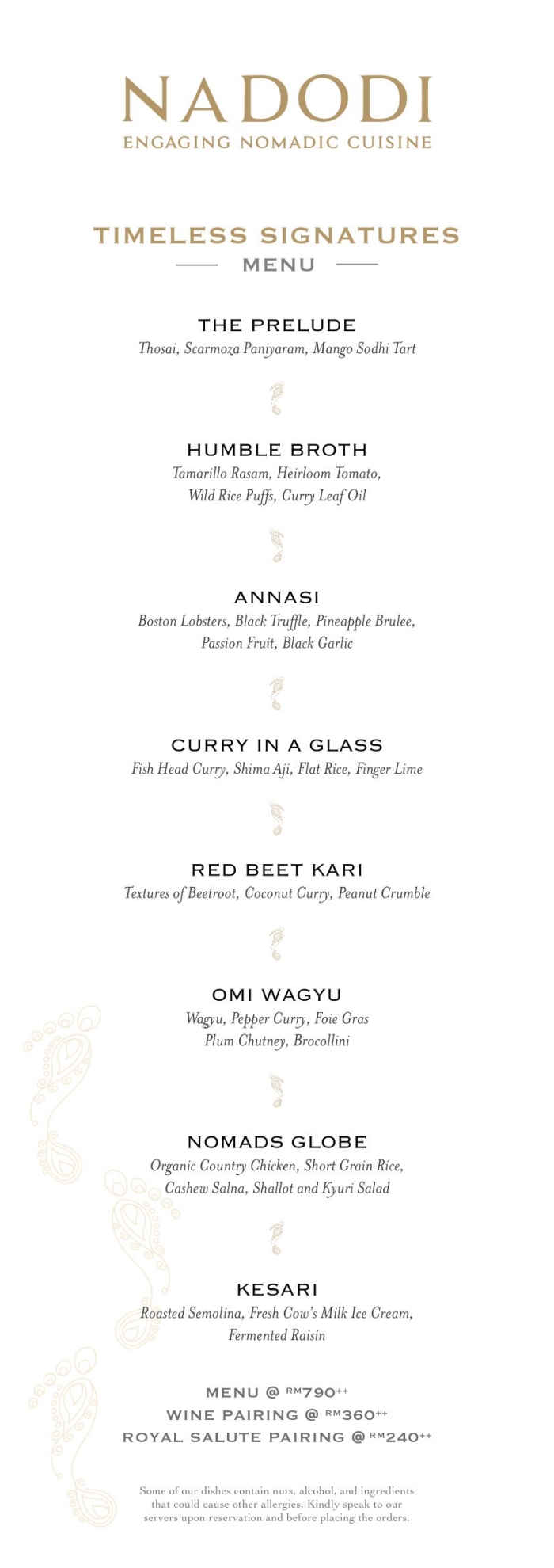 Nadodi - southern-indian, Four Seasons Hotel, | TABLEAPP