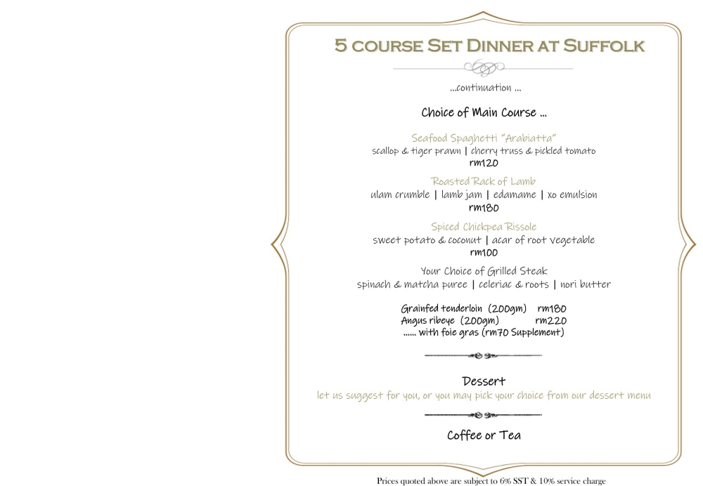 Suffolk House Restaurant - French, George Town, Georgetown | TABLEAPP