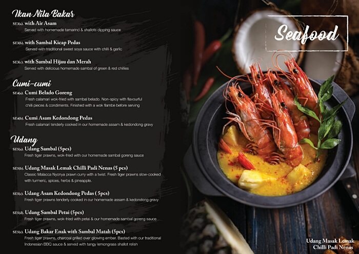 Dancing Fish - Malay, Bangsar Shopping Centre, Kuala Lumpur | TABLEAPP