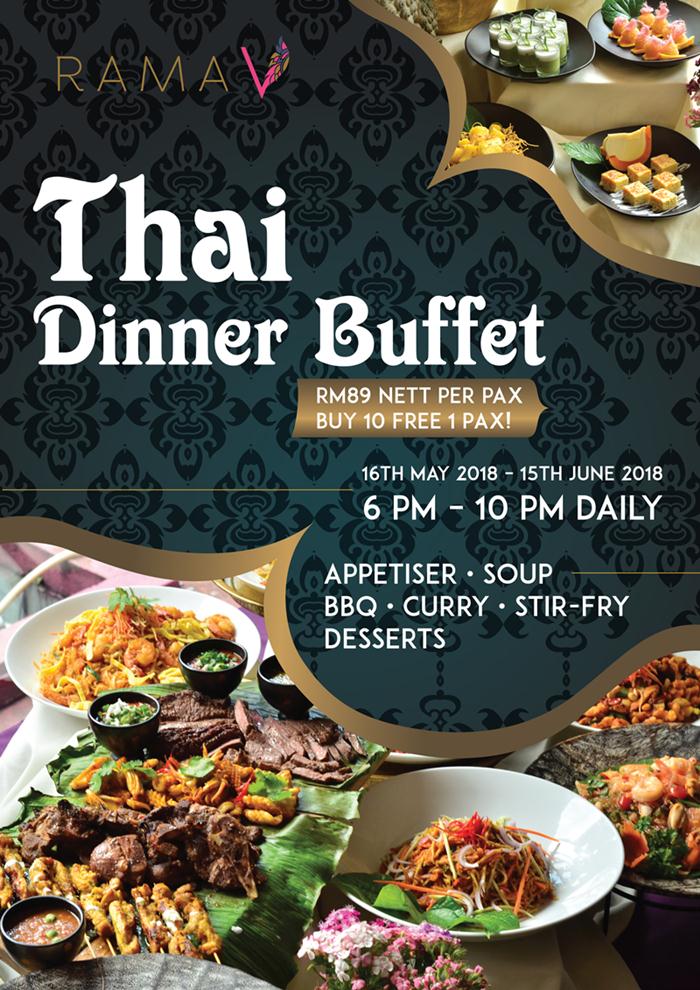 Rama V Fine Thai Cuisine - Thai, Jalan U Thant, Kuala Lumpur | TABLEAPP