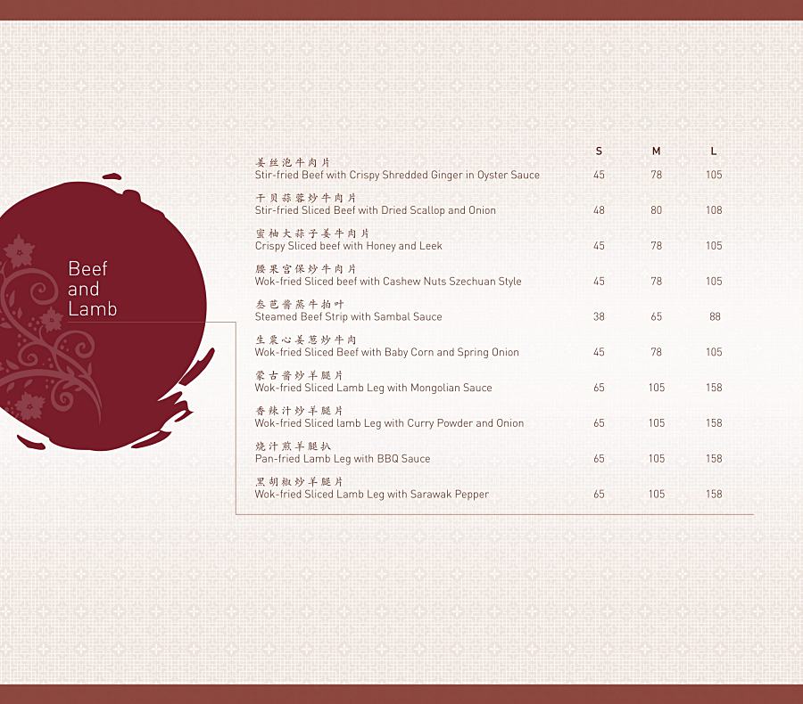 Ythanview Hotel Menu